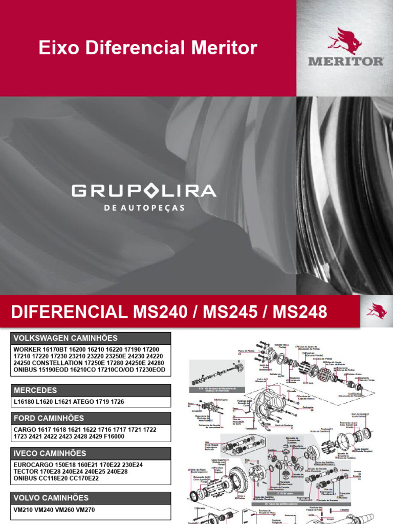Slide Meritor Palestra | PDF