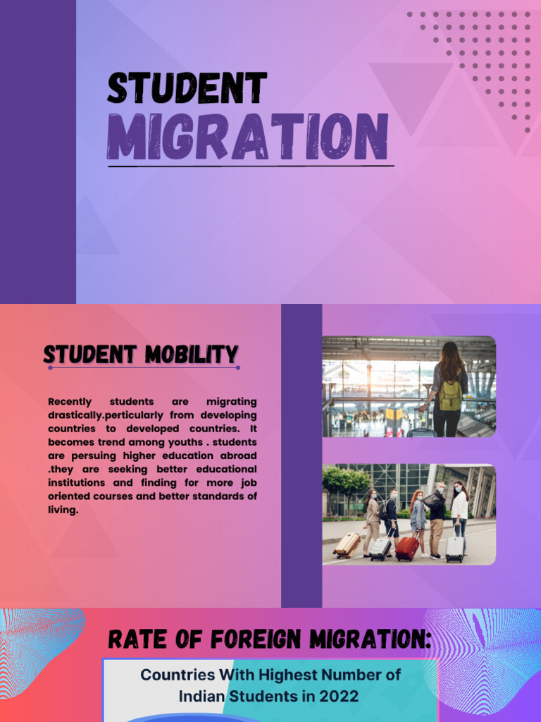 Student Migration From India | PDF | Human Migration | Kerala