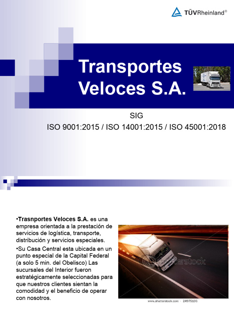 1.8 Transportes Veloces_presentacion_2018 | PDF