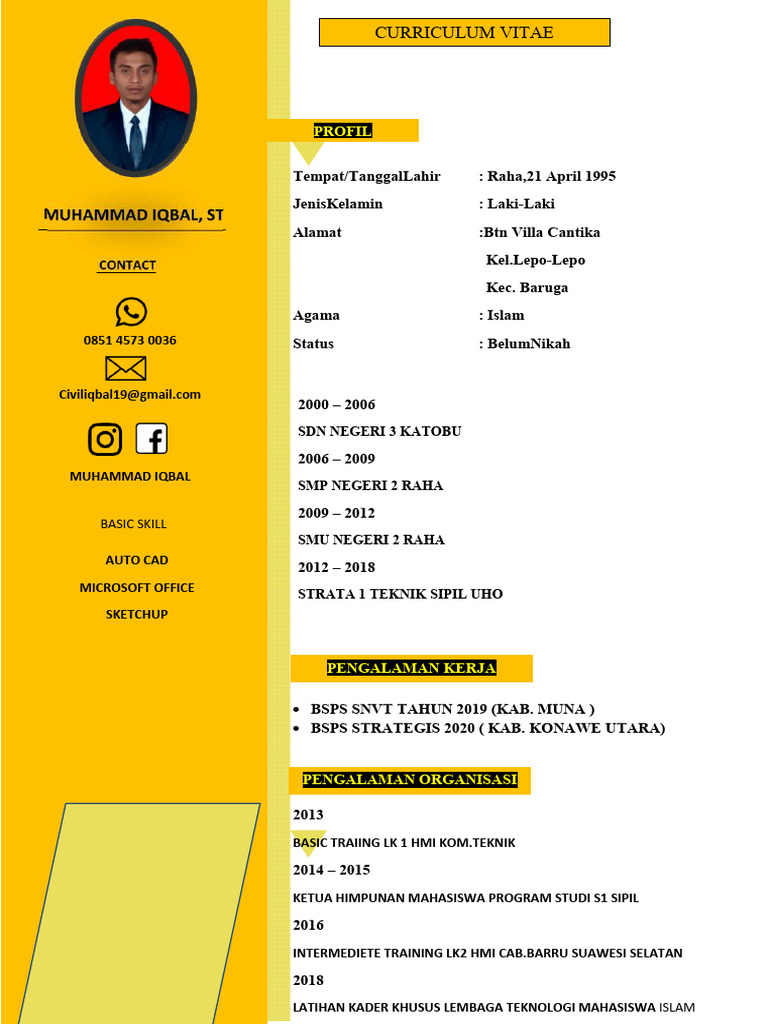 Muhammad Iqbal | PDF | Teknologi & Rekayasa