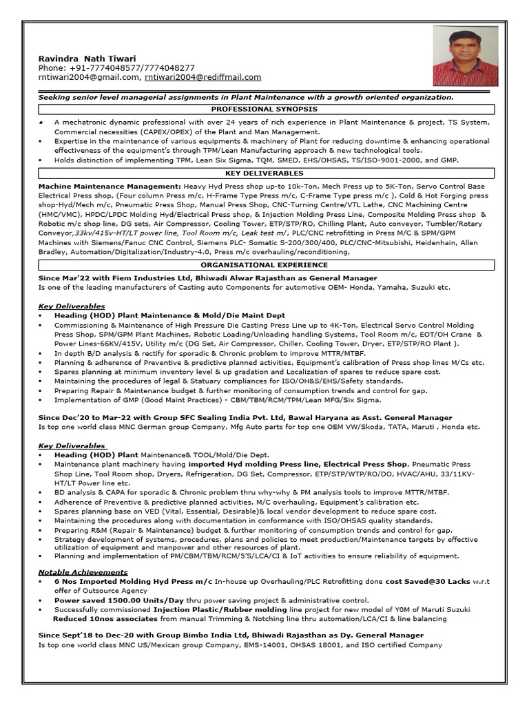 CV FM - MNT Press | PDF | Programmable Logic Controller | Automation