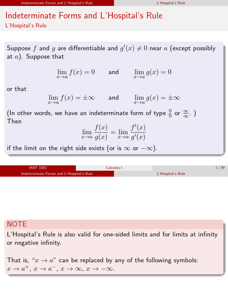 Calculus1eng W8 Pdf Function Mathematics Variable Mathematics