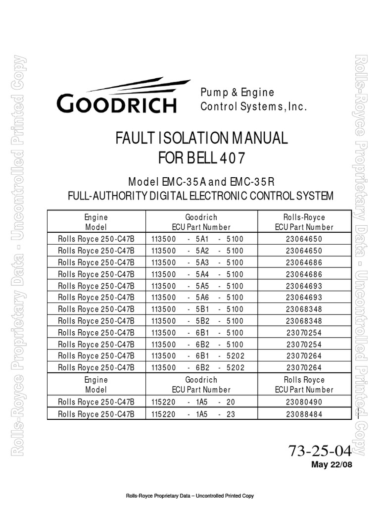 407 Goodrich | PDF | Manufactured Goods | Electrical Engineering