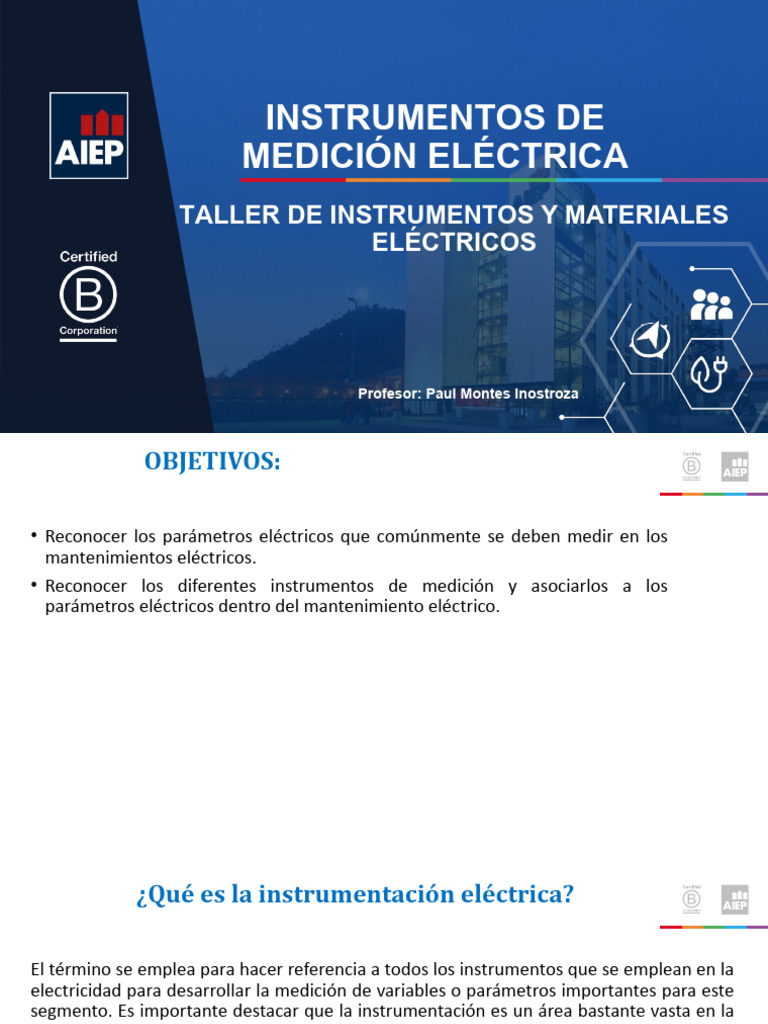 N°13 - Instrumentos Eléctricos | PDF | Aislador (Electricidad) | voltaje