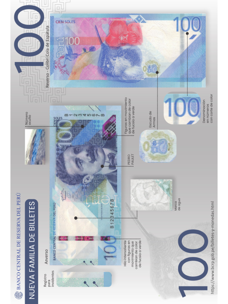Billete 100 Soles Perú 2021 | PDF