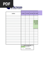 FSC CoC Report Template - For Internal Audit 18 EN | PDF | Forest ...