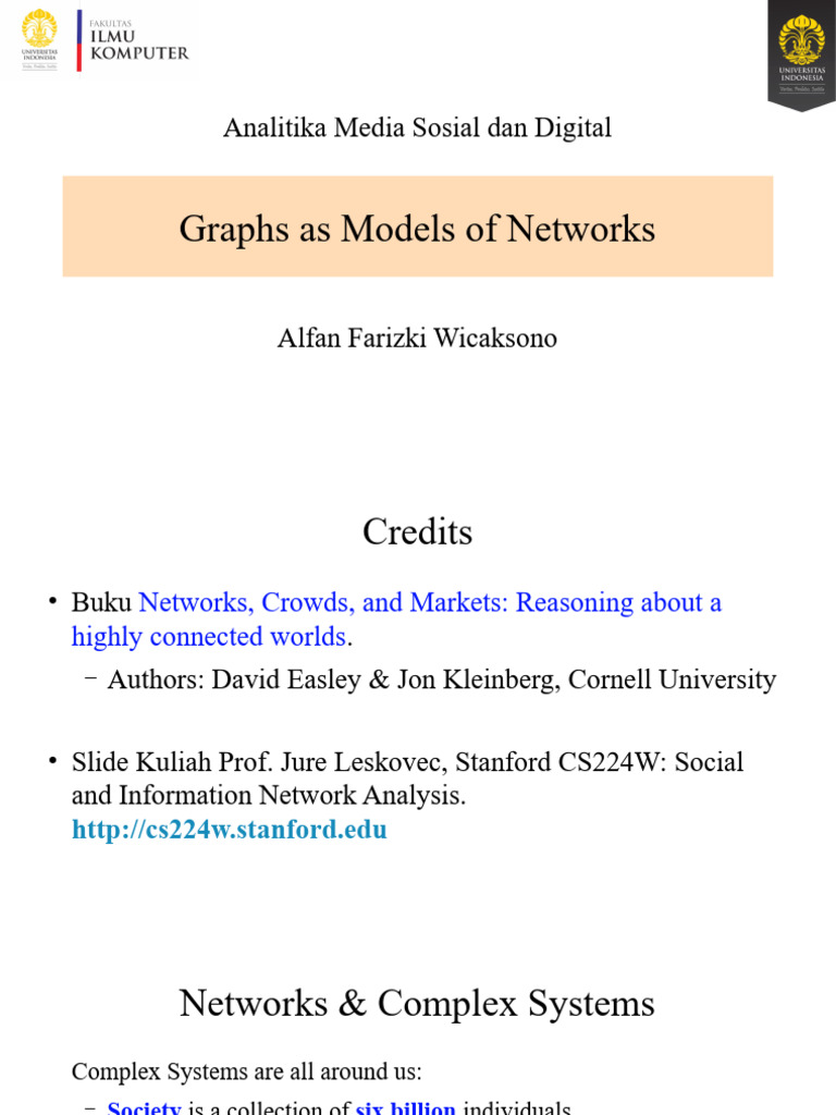 Network Analysis Mooc Part1 | PDF | Vertex (Graph Theory) | Social Network