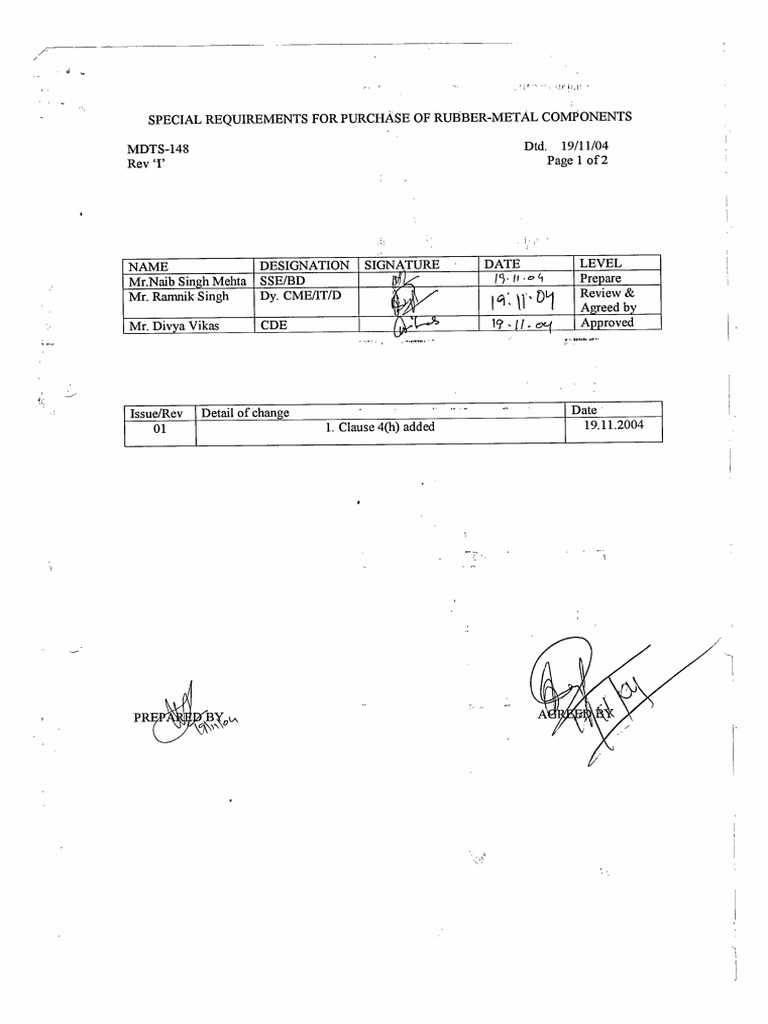 Spec RCF Mdts 148 | PDF