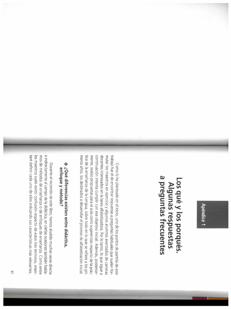 Pujato, B. Apéndice 1. Los Qué y Los Porqués | PDF