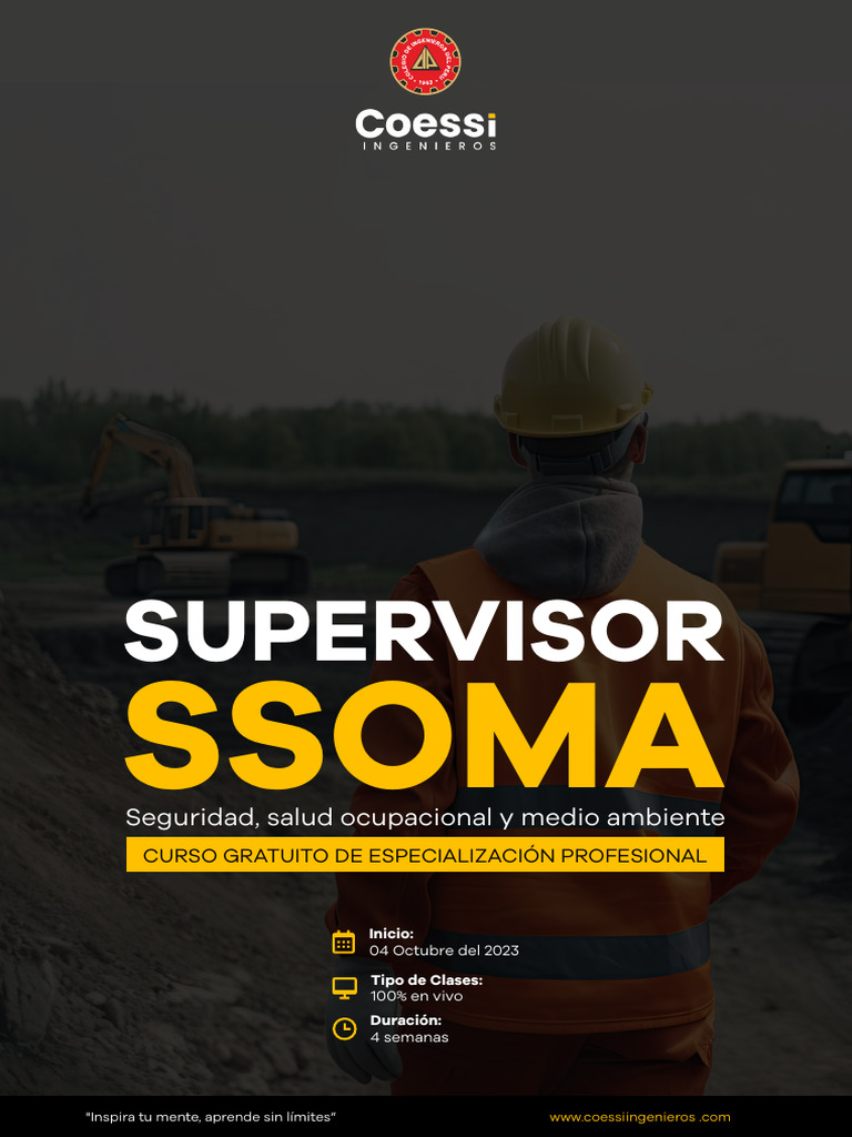 Curso SSOMA: Seguridad y Salud Laboral | PDF | Seguridad y salud ...