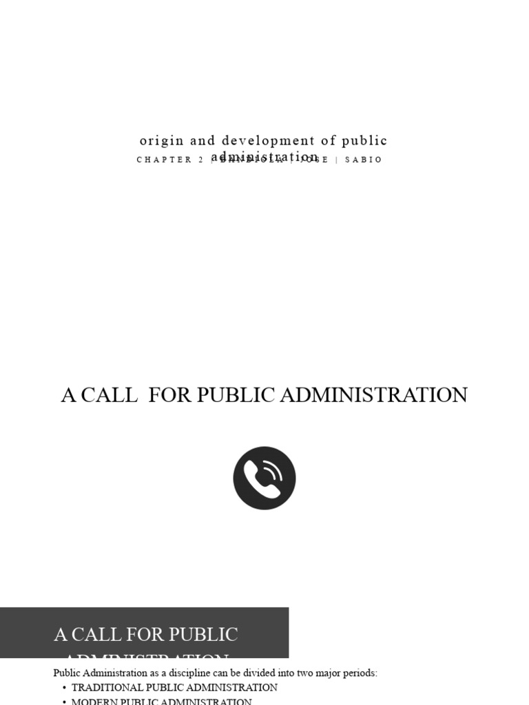 Evolution of Public Administration | PDF | Civil Service | Bureaucracy