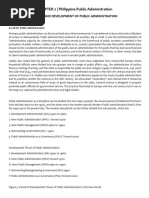 BPA Course Description Final | PDF | Public Administration | Governance