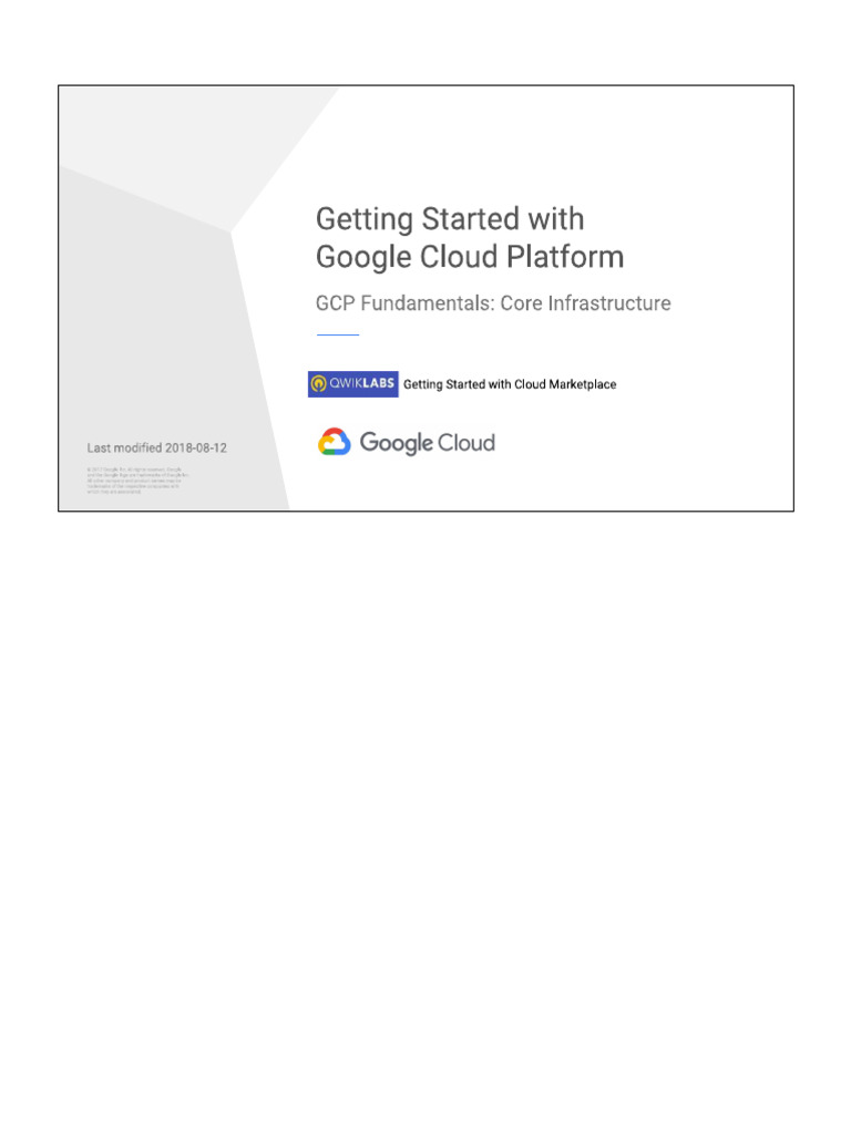 Introducing Google Cloud - 2 | PDF
