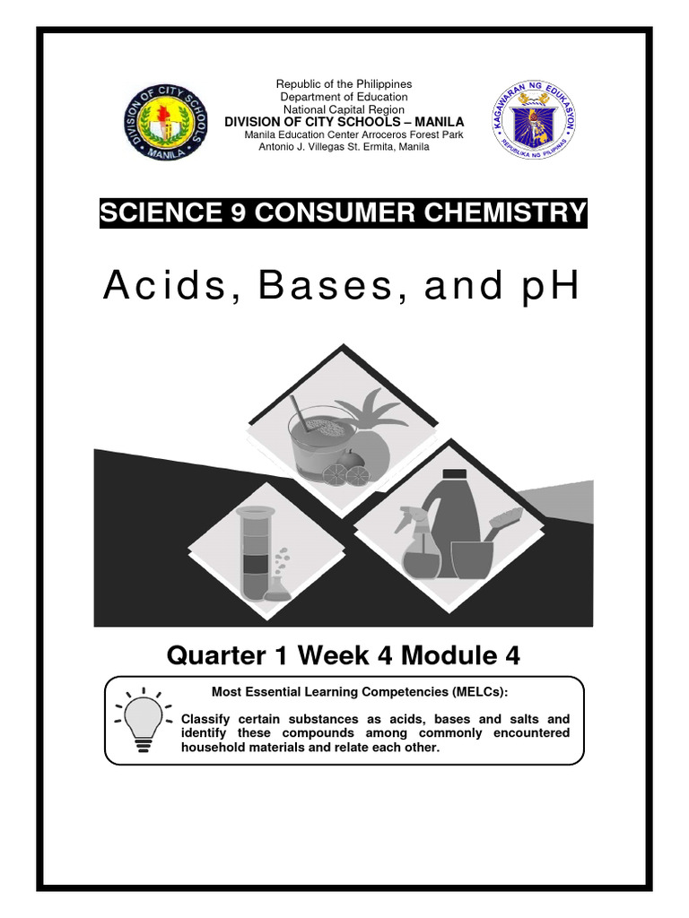 CONCHEM-9 Q1 W4 Mod4 | PDF