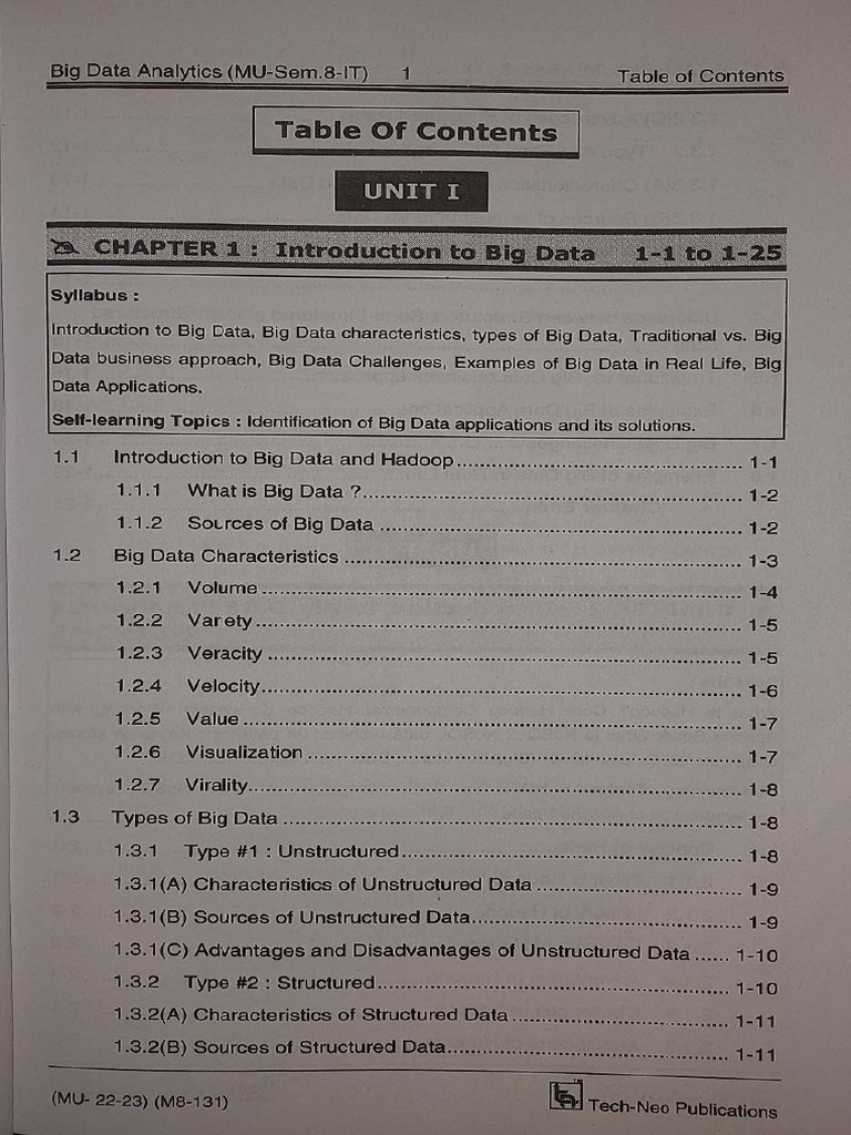 Bda Chapter 1 Techneo | PDF