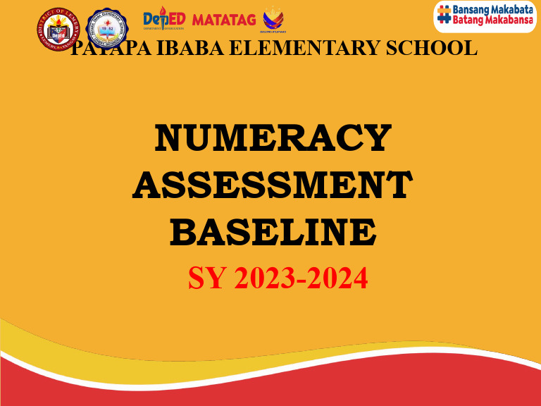 Numeracy Assessment Baseline PDF