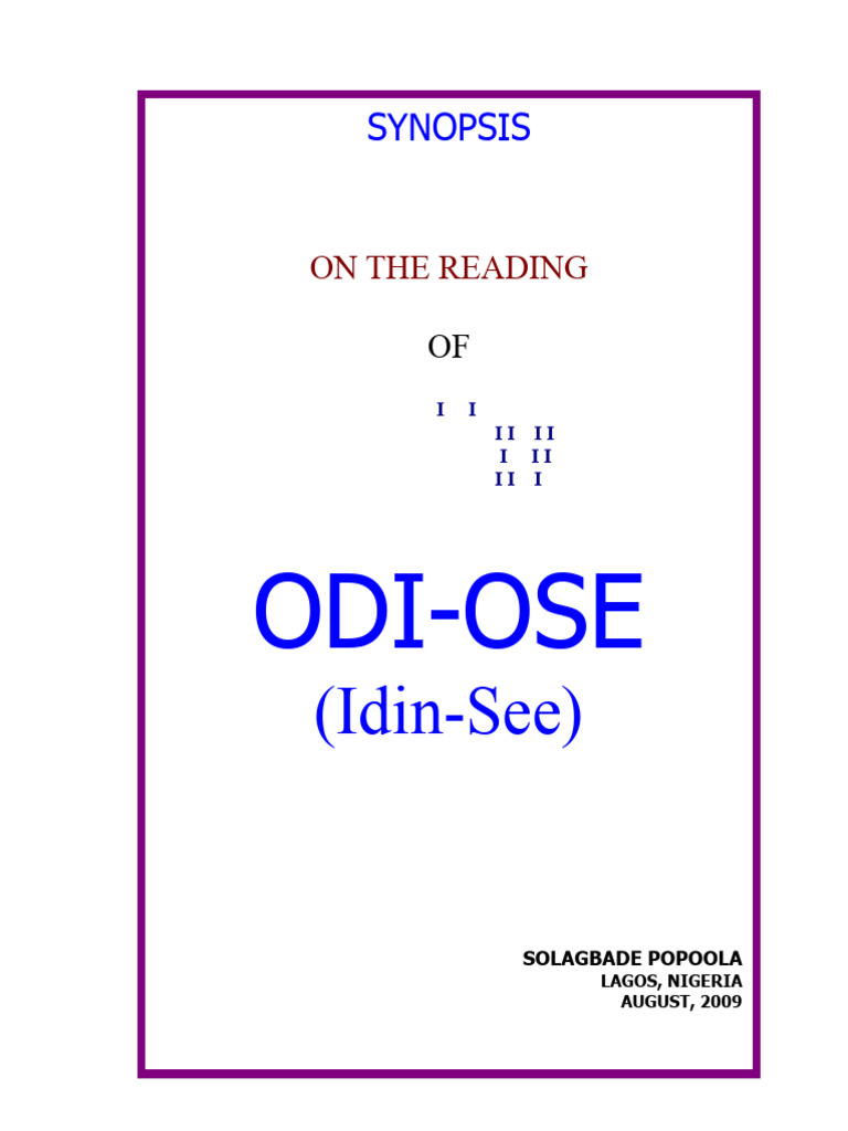 Odi Ose | PDF | Foreign Language Studies