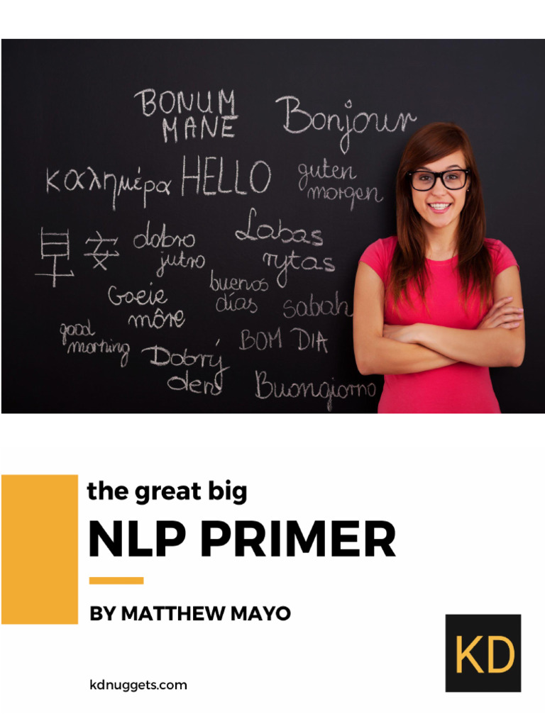 Great Big Natural Language Processing Primer KDnuggets | PDF | Machine ...
