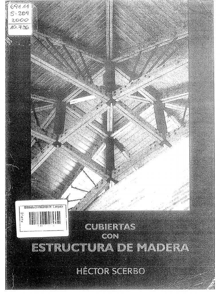 Cubiertas Con Estructura de Madera - Hector Scerbo | PDF