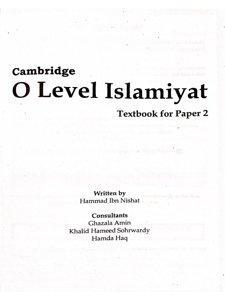Hammad Bin Nishat P2 3rd Edition Complete Coursebook PDF by Mahad ...