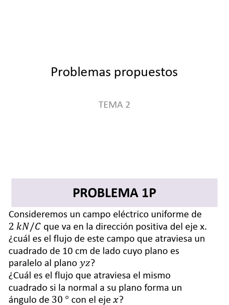 TEMA 2 Problemas de Aula | PDF