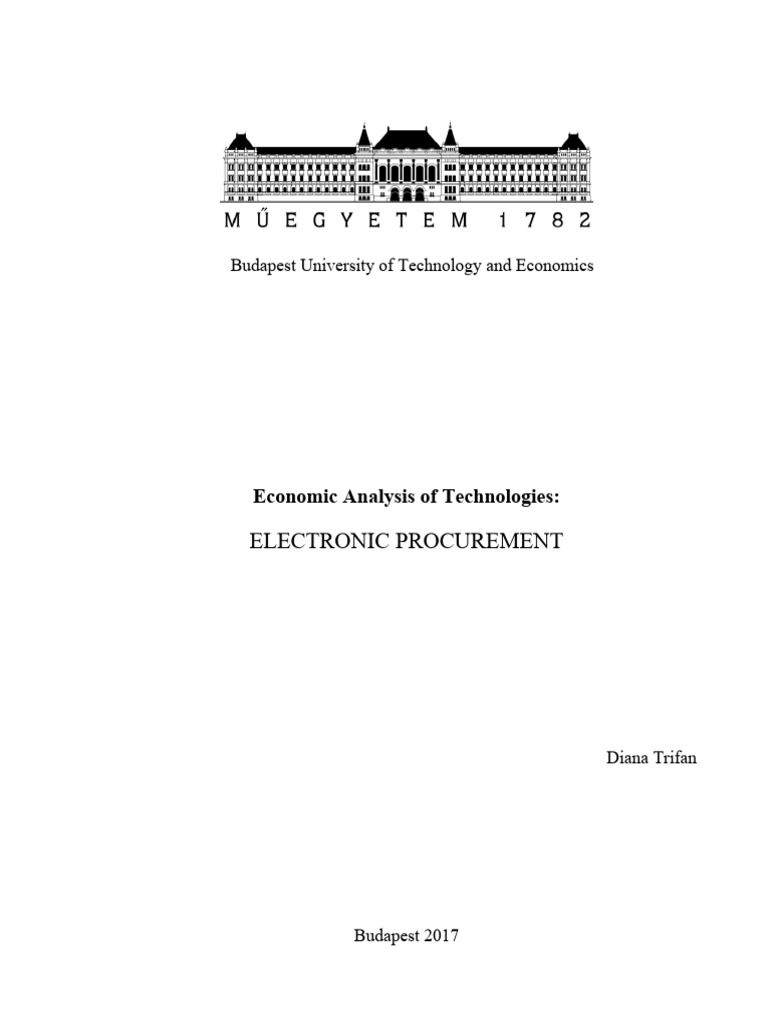 E Procurement | PDF | Procurement | Request For Proposal