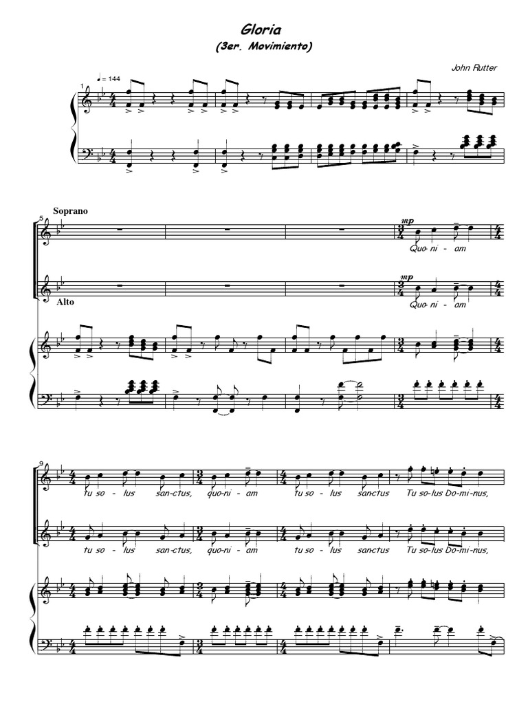 Gloria Rutter (III) | PDF