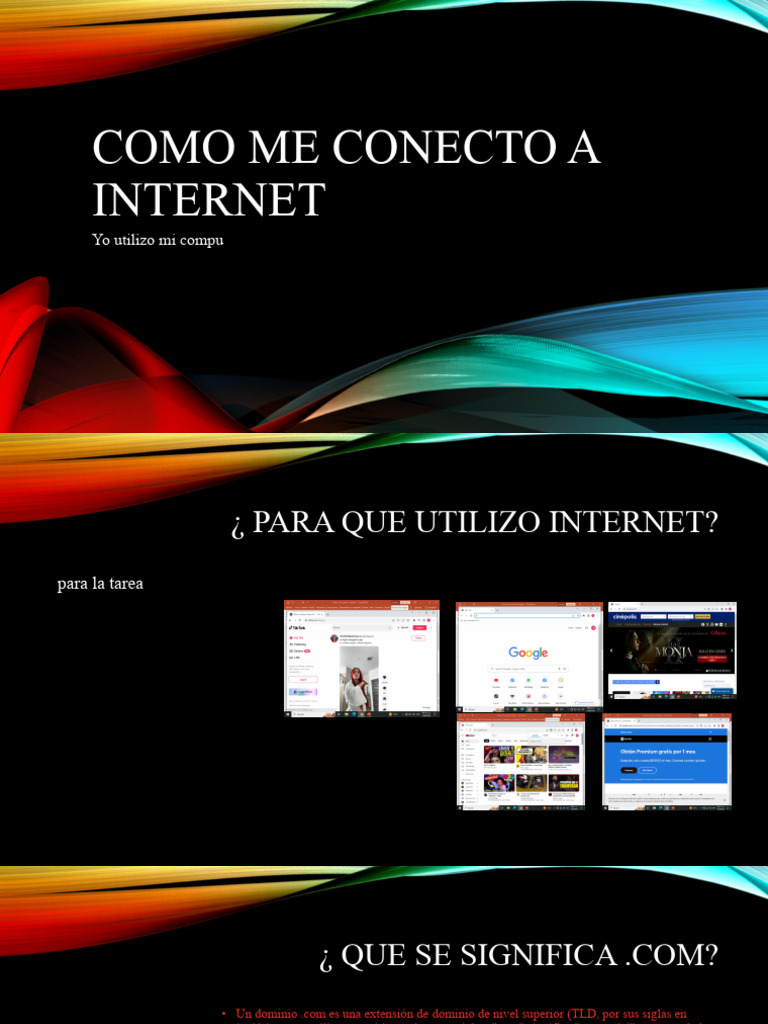 Como Me Conecto A Internet | PDF