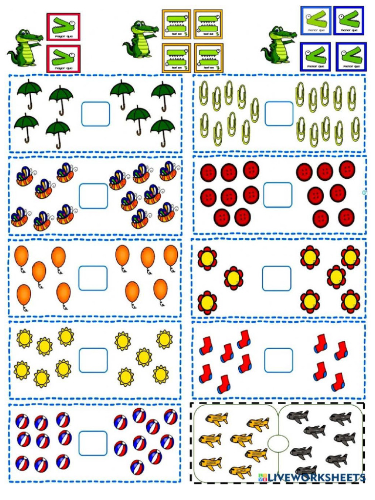 Mayor Menor Igual | PDF