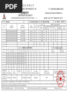 Mill Test Certificate Sample | PDF