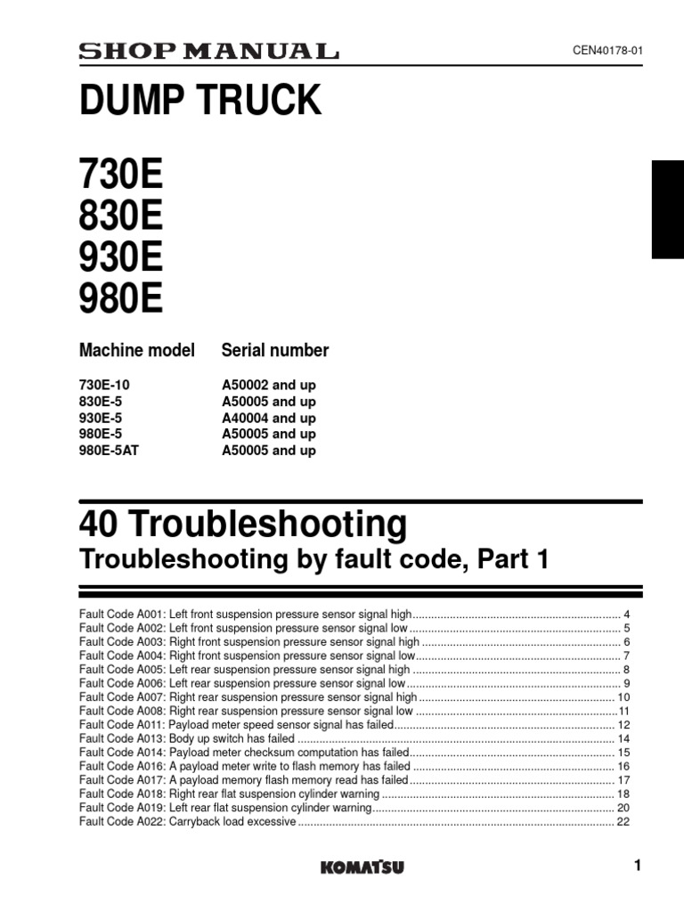 Codigos Im 930e-5 | PDF | Troubleshooting | Manufactured Goods
