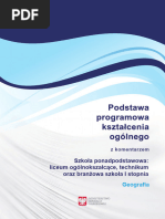 Program Nauczania Geografii W Szkole Podstawowej Planeta Nowa | PDF