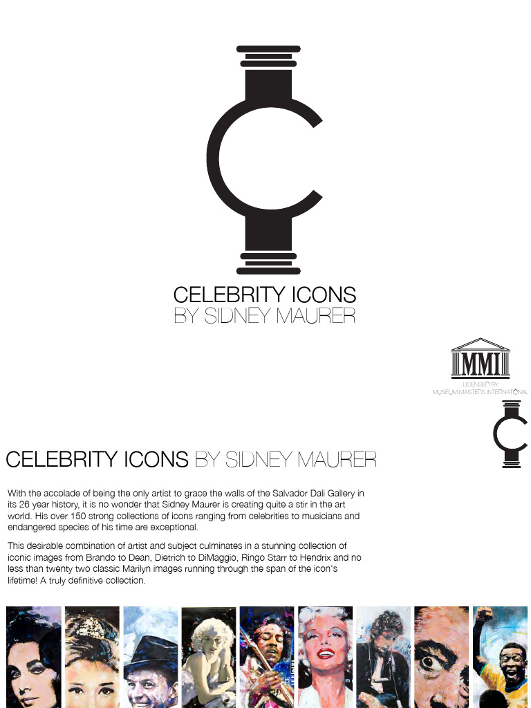 Sidney Maurer's Celebrity Icons Collection | PDF