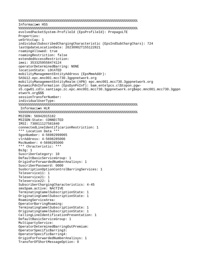 Información General Cliente | PDF | Telecommunications | Telecommunications Standards
