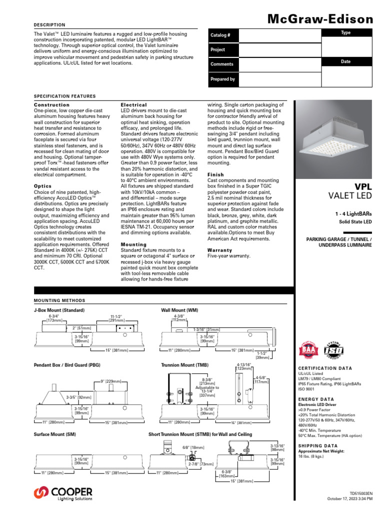 WaveLinx BMS Pro 2 BACnet Interface Spec Sheet | PDF | Electrical ...