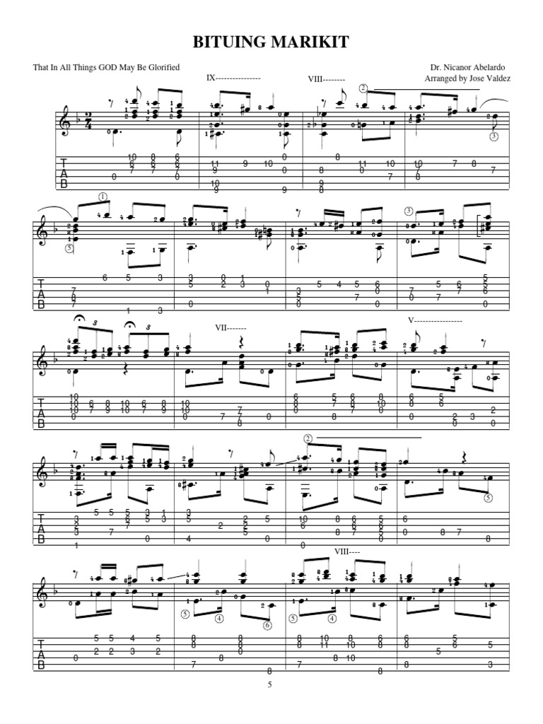 Bituing Marikit 5-7 | PDF