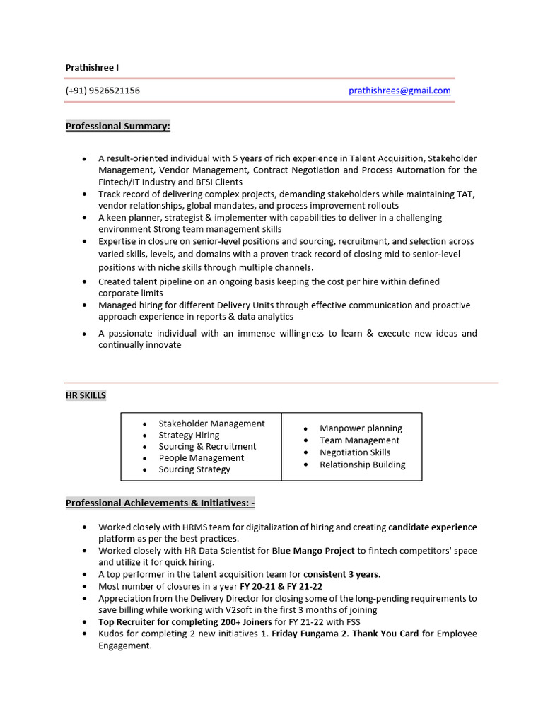 Naukri PRATHISHREEI (5y 0m) | PDF | Recruitment | Procurement Naukri PRATHISHREEI (5y 0m) | PDF | Recruitment | Procurement