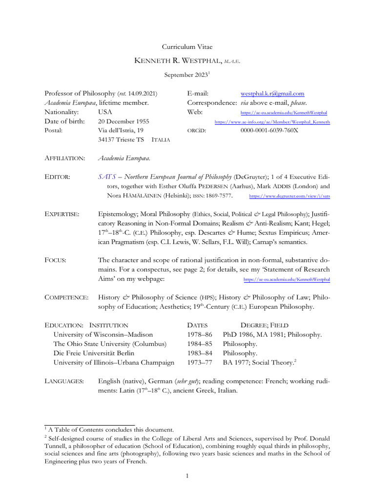 Kenneth Westphal | PDF