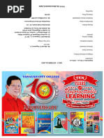 Sample Alumni Homecoming Program | PDF