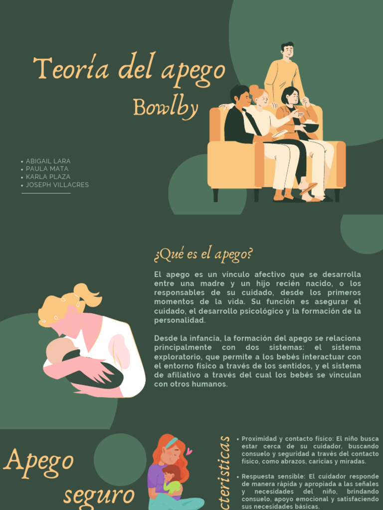 Teoría Apego | PDF | Teoría de apego | Psicología Social