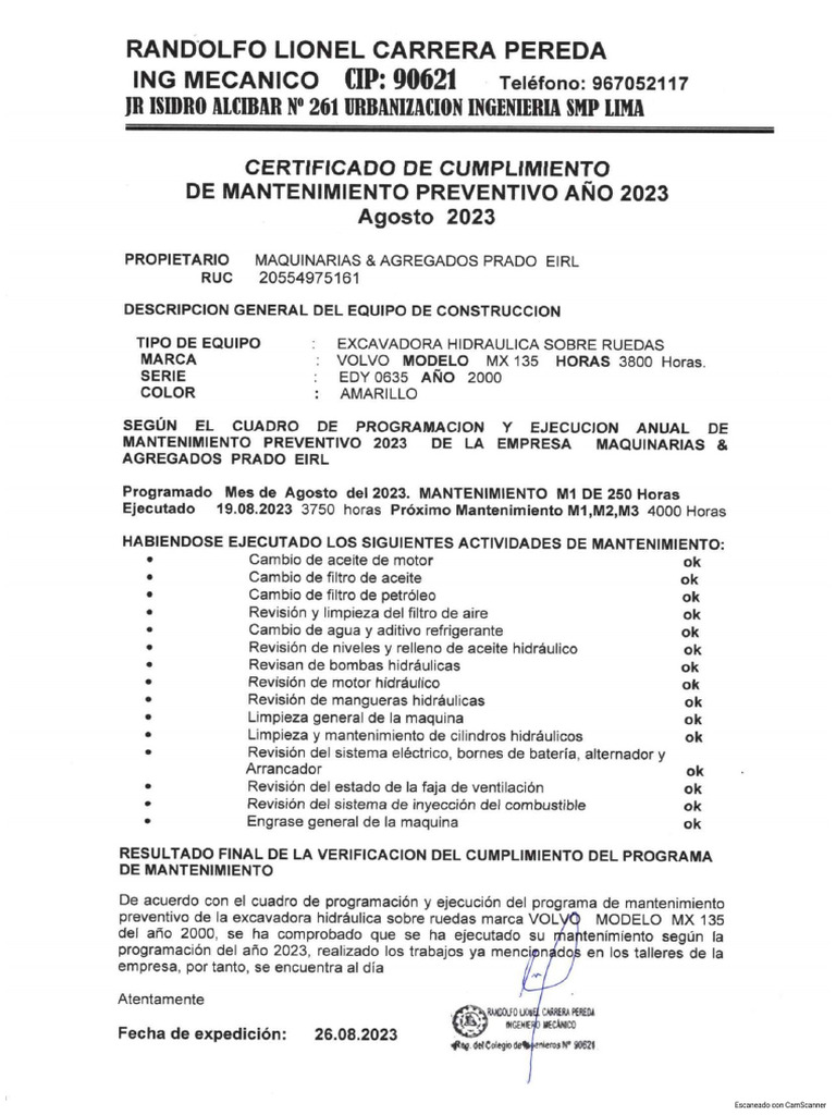 Volvo MX 135-2 | PDF