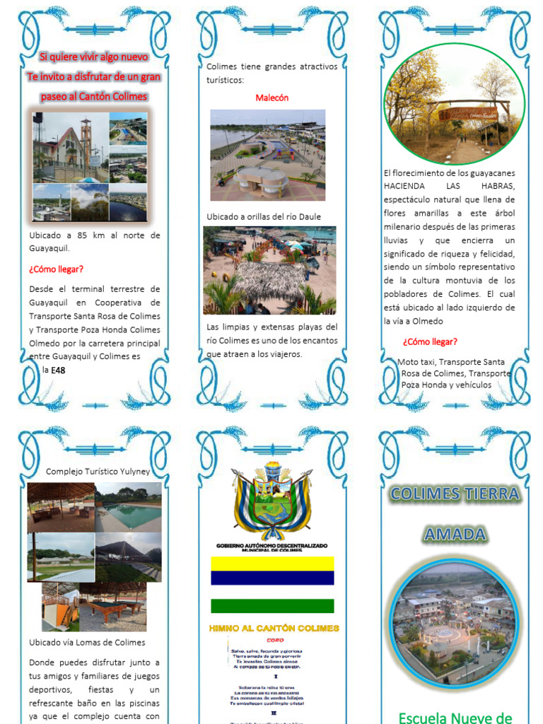 Tríptico de Colimes | PDF | Transporte