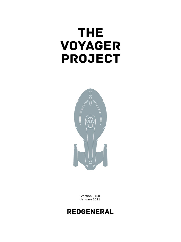 Voyager Project Redgeneral Overview | PDF | Door