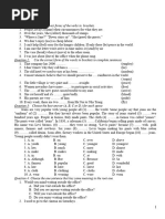 Propunere Subiect Bilingv | PDF | Carnival