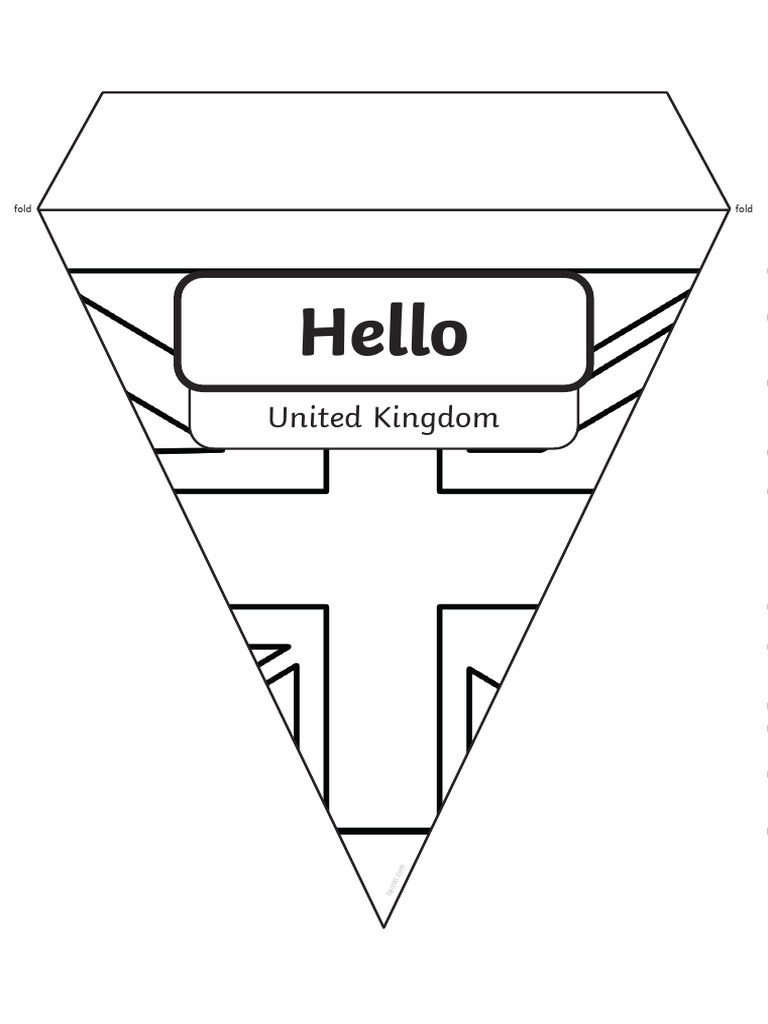 european-day-of-languages-colouring-display-bunting | PDF | Linguistics ...