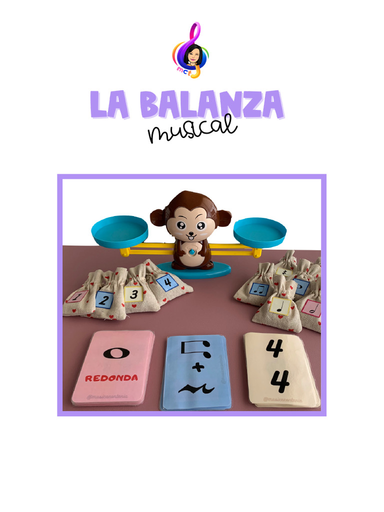 La Balanza Musical | PDF | Notación musical | Composiciones Musicales