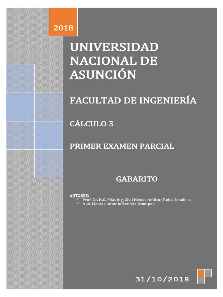 Examen Cálculo 3: Ecuaciones Diferenciales | PDF | Ecuaciones | Ecuaciones diferenciales