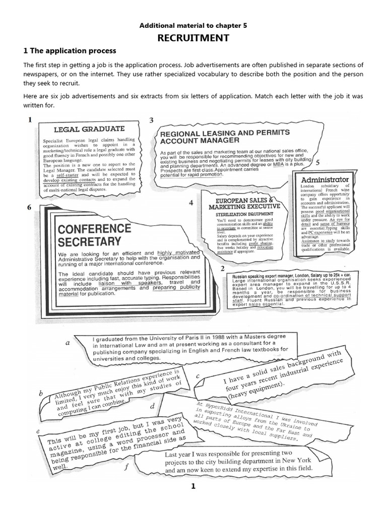 Business English | PDF | Résumé | Adverb