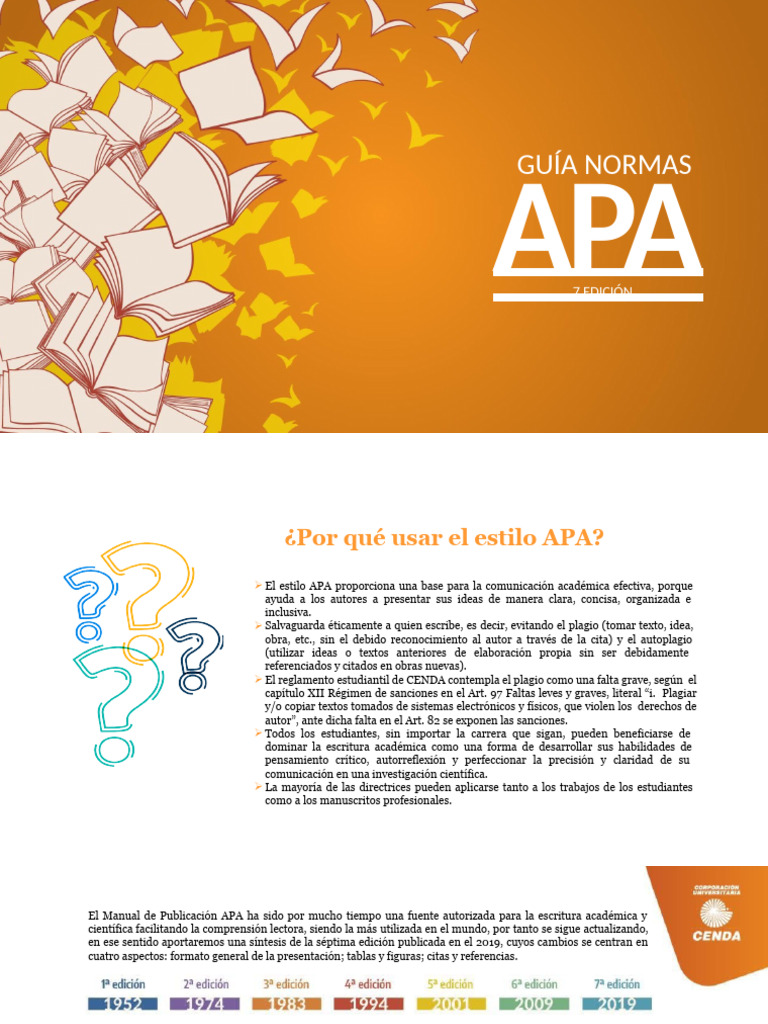 Normas Apa Septima Edicion | PDF