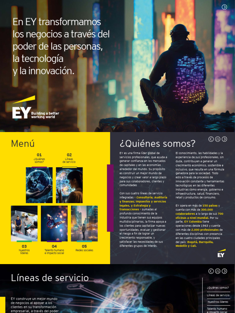 Ey Colombia Brochure Firma Fy24 | PDF | Auditoría | Outsourcing